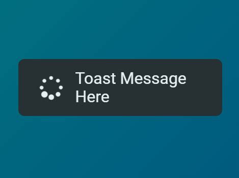 Small Unobtrusive Toast Popup Plugin For JQuery SimpleToast Free JQuery Plugins