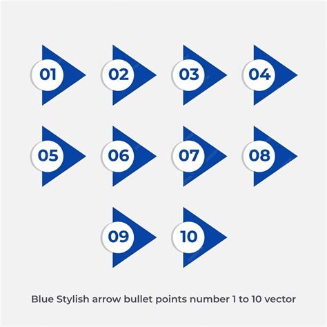 Premium Vector Arrow Bullet