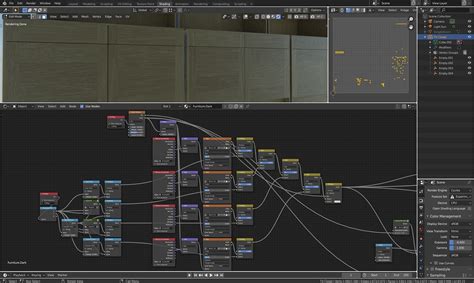 shader editor uv triplanar node materials and textures blender