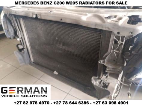 Used Mercedes Benz C180 C200 Radiators For Sale W205 Variant For Sale