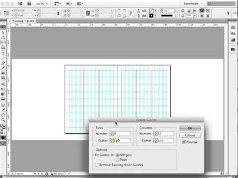 Setting Up A Column Grid YouTube Grid Design Design Theory Grid