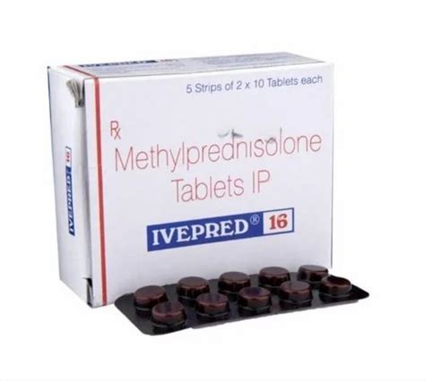 Ivepred Methylprednisolone 16 Mg Tablet At ₹ 270 Strip Predmet In