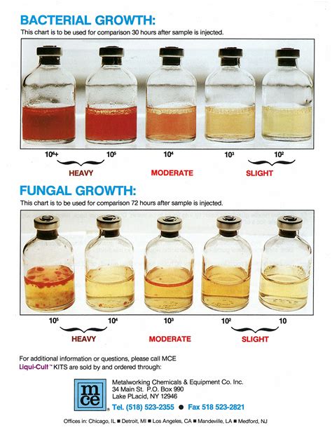 Diesel Fuel Color Chart