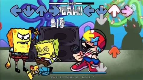 Fnf Vs Spong Remastered Leaks 35 Youtube