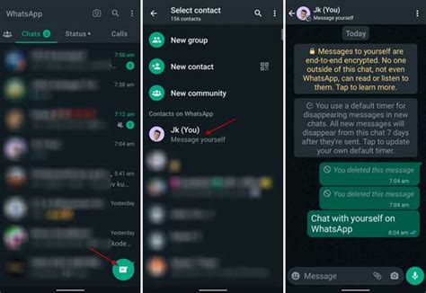 [New Feature] How to Message Yourself on WhatsApp - Techtrickz