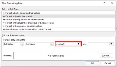 How To Highlight Dates Before Today In Excel