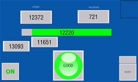 Pieces Lenght Control With Historical Data Support Of Ace Automation Europe