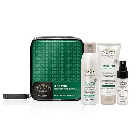 ილ სალონე სამოგზაურო ნაკრები კერატინით ავერსი