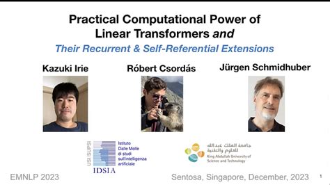 Practical Computational Power Of Linear Transformers And Their Recurrent And Self Referential
