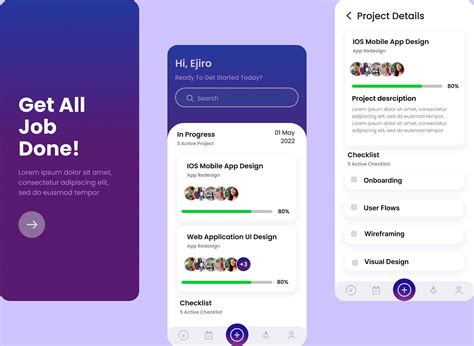 Task Management App UI On Behance