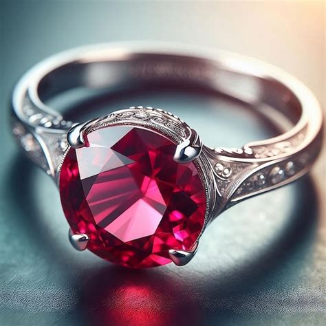 Ruby Stone Premium Ai Generated Image
