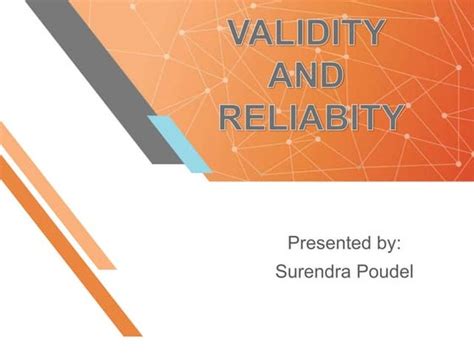 Validity And Reliability Ppt