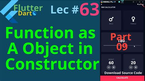 Flutter In Hindi Use Of Function As A Object Parameter Lecture 63