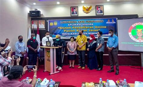 Sidora Rsud Mimika Resmi Diluncurkan Layanan Pendaftaran Semakin Mudah