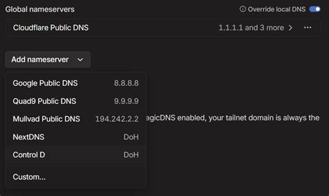 Tailscale Integration