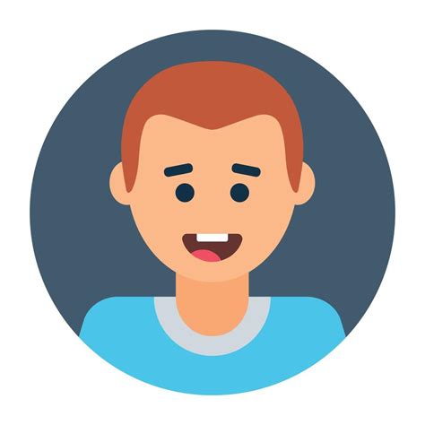 Trendy Happy Boy 14169766 Vector Art At Vecteezy