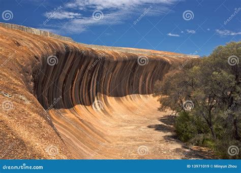 The Wave Rock Pattern Royalty Free Stock Image