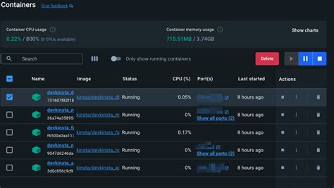 local site takes 30s to load a page with devkinsta application