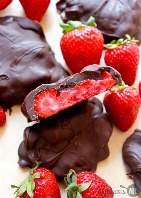 Frozen Chocolate Covered Strawberry Bites Recipe In 2024 Frozen
