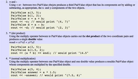In This Assignment You Will Implement A Pair Value
