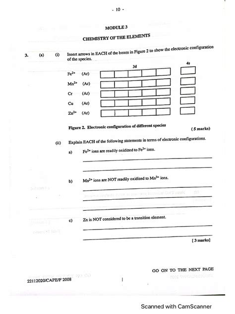 Module 3 First Row Transition Elements Pdf