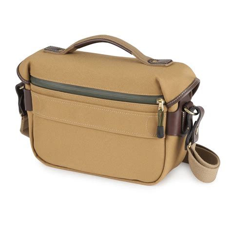 Billingham Hadley Small Pro Khaki Fibrenyte Chocolate Leather