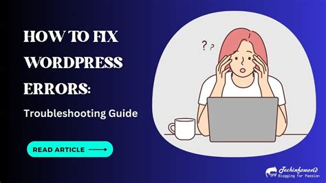 How To Fix Wordpress Errors Ultimate Troubleshooting Guide 2025