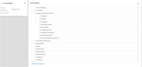 Opret Rediger Og Tilpas Journalplan Visma Ims As