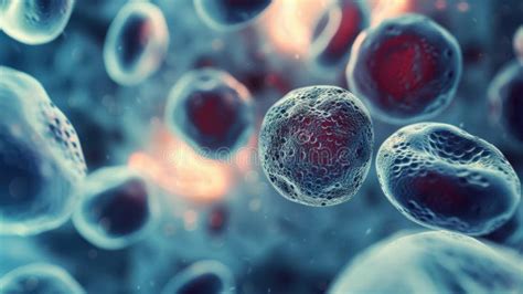 The Detailed Microscopic Cells Ai Generated Image Stock Image Image Of Medicine Research