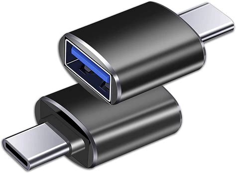 2 Pack USB Type-C to USB 3.0 Female Adapter OTG for MacBook Pro2019 ...