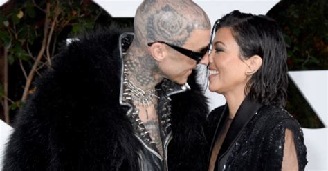 Blink 182 Drummer Travis Barker His Wife Kourtney Kardashian Were Caught Having Sex In Public
