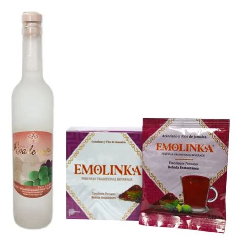 Pack Emoliente Instantáneo Emolinka Pisco Rivadeneira 500m Cuotas Sin Interés