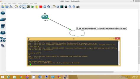 How To Connect GNS Router To Internet Or Real Network YouTube