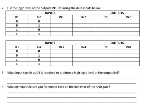 solved experiment 1 basic logic gates objectives to identify the