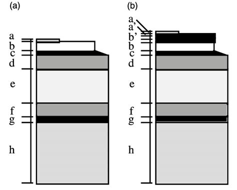 schematic representation of the multilayer in a multichip module of