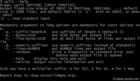 Linux下用split工具分割文本 知行近思