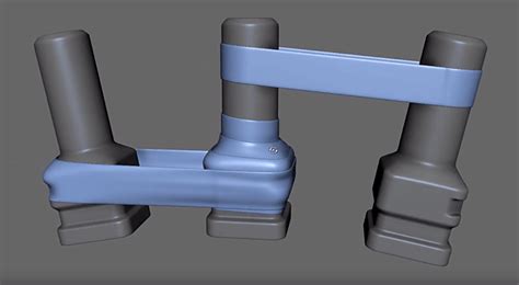 mayaのshrinkwrapでぴったりと別のモデルをリストバンドみたいに吸着させる方法 3dcg最新情報サイト modeling happy