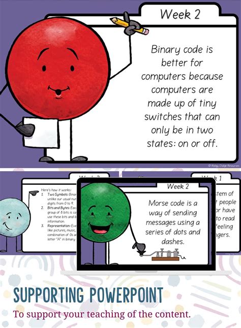 Year 6 Binary System Unit Ridgy Didge Resources Australia
