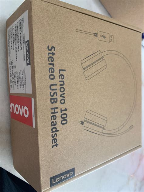 Lenovo Stereo Usb Headset Audio Headphones Headsets On Carousell