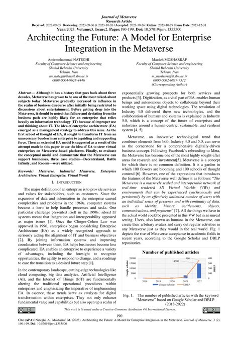 Pdf Architecting The Future A Model For Enterprise Integration In