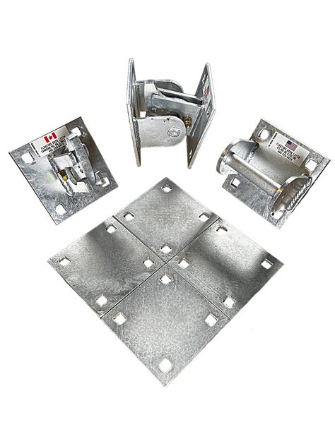 Complete Floating Dock Hinge Kit Galvanized DockLatches Com