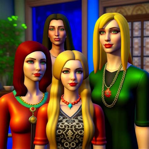 Вот как нейросеть видит русский аналог игры Sims Пикабу