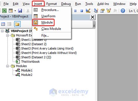 how to print avery labels from excel 2 simple methods