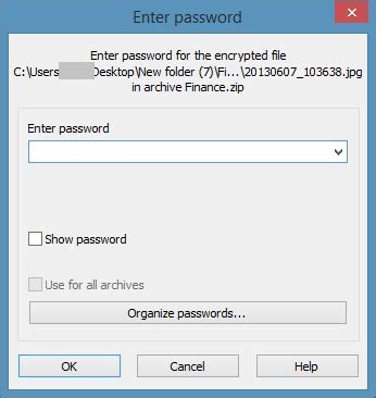 Cómo crear un archivo zip con contraseña en Windows 10 8 7