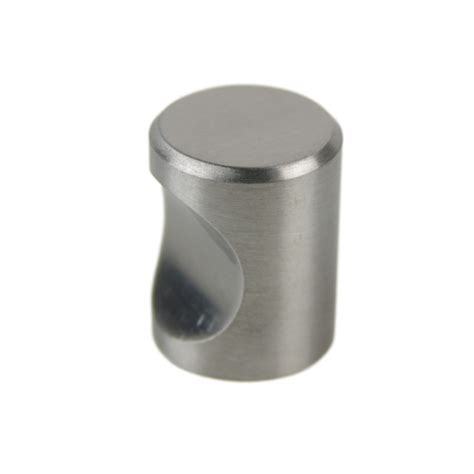 Satin Stainless Steel Cylinder Shaped Kitchen Cabinet Knobs