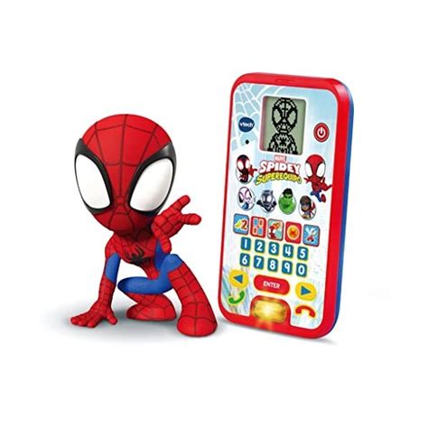 Vtech Vtech 80 554422 Su Superequipo Téléphone éducatif Spidey Et S