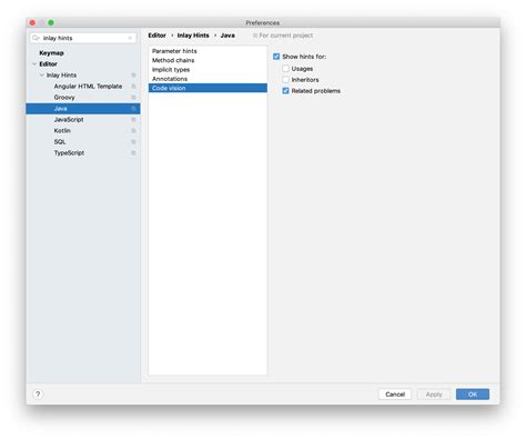 How To Remove Inspection Of Related Problems In Intellij Ides