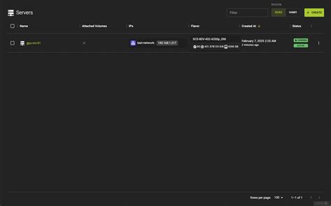 Creating A Gpu Optimized Vm Syseleven Documentation