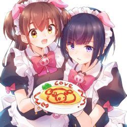 【画像】お帰りなさい！ 『メイド姿の女の子キャラクター』のイラスト詰め合わせ 1718 ライブドアニュース