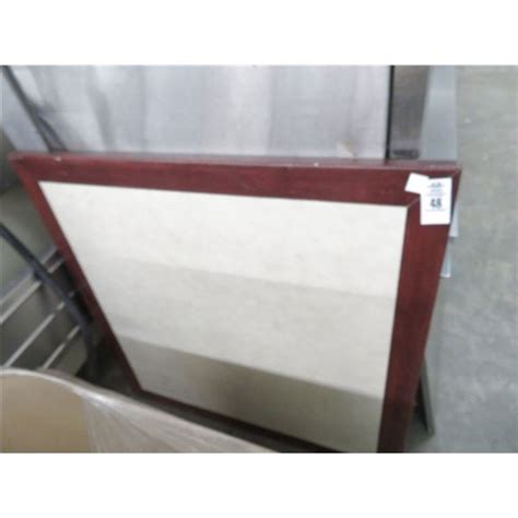 Cherry Trim Square Table Top